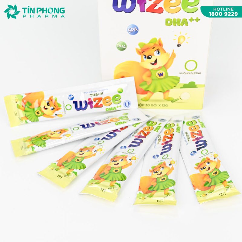 Thực phẩm bảo vệ sức khỏe Thạch Wizee DHA++ - Công ty cổ phần Dược phẩm ...