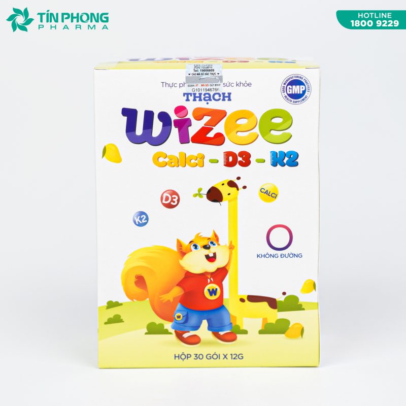 TPBVSK Thạch Wizee Calci D3 K2 - Công ty cổ phần Dược phẩm Tín Phong.