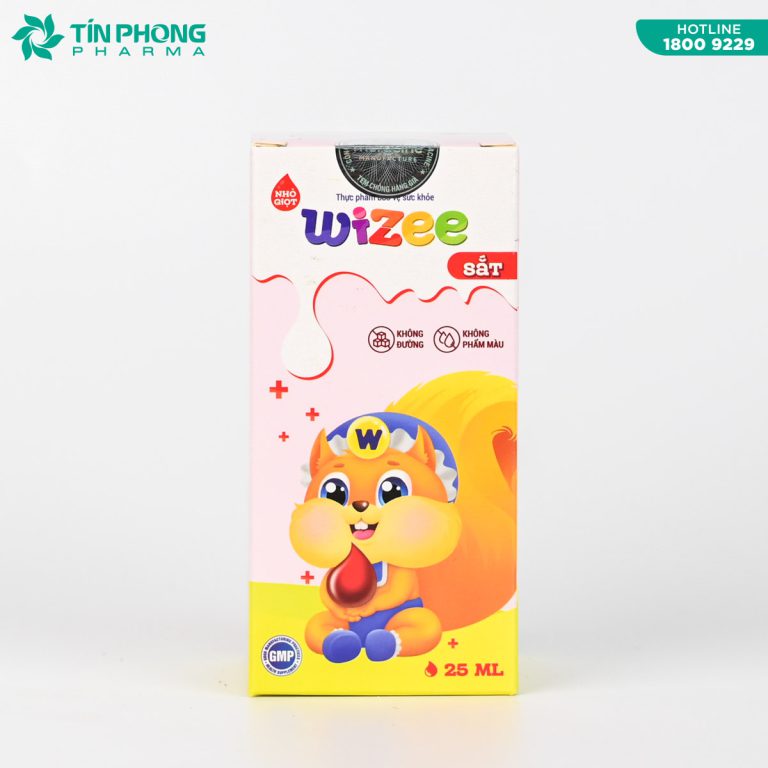 TPBVSK Nhỏ giọt Wizee Sắt - Công ty cổ phần Dược phẩm Tín Phong.