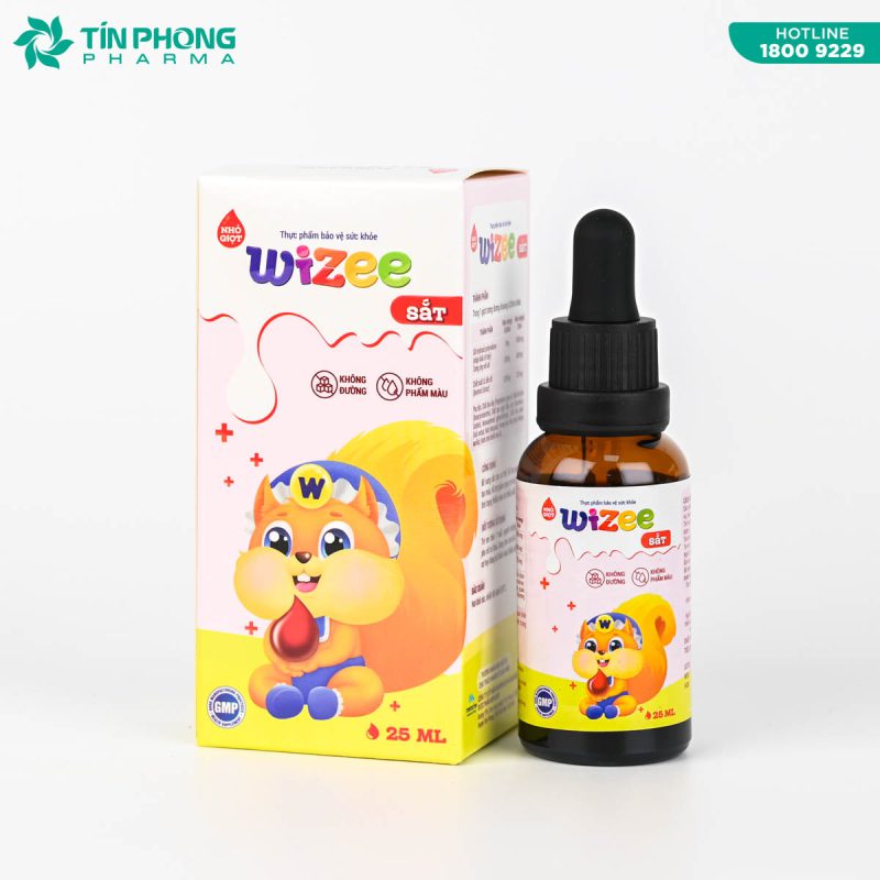 TPBVSK Nhỏ giọt Wizee Sắt - Công ty cổ phần Dược phẩm Tín Phong.